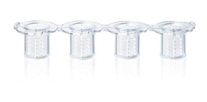 Insert strips, with inlet channels (Inlet Opening System), PET-Membrane ...