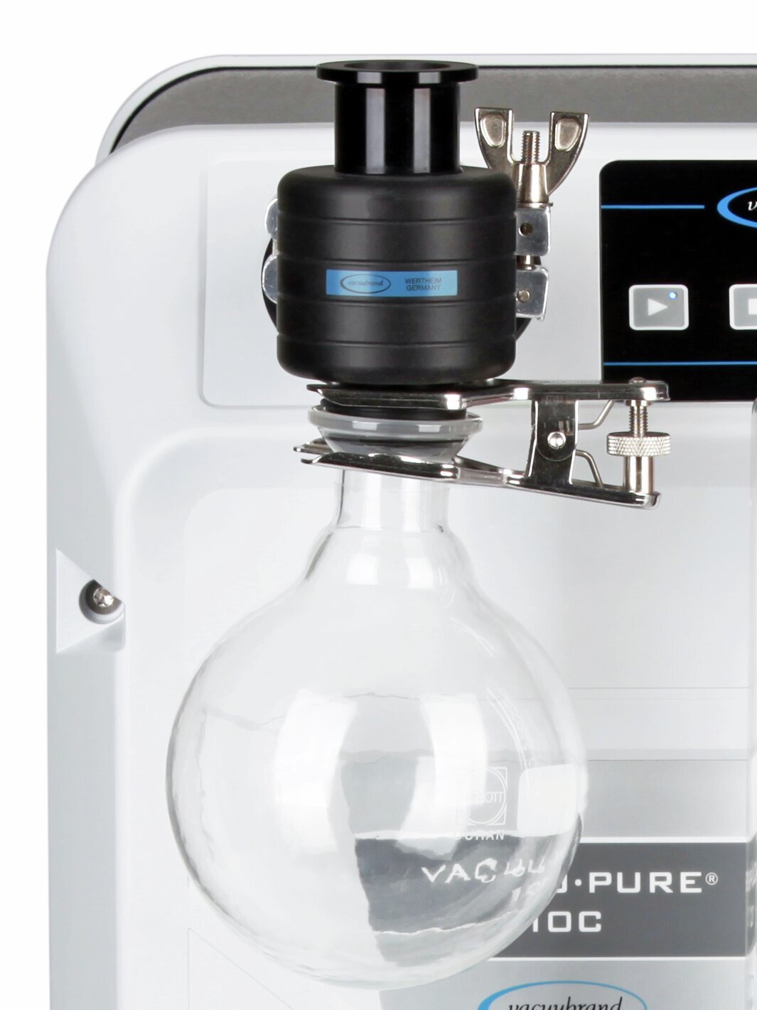 Inlet separator AK with round bottom flask 500 ml,with KF DN 25, for ...